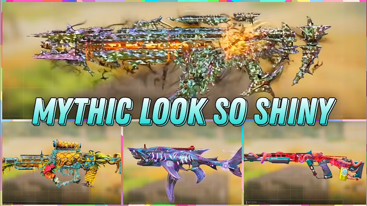 Codm Mythic Ak117 and All S7 Legendary Guns Camo Review 👌| Codm Season ...