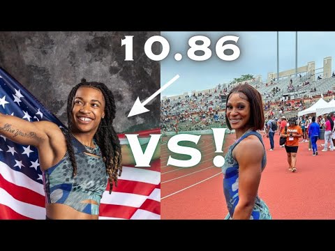 Aleia Hobbs Vs Ashanti Moore 100m Prediction | Adidas City Games - YouTube
