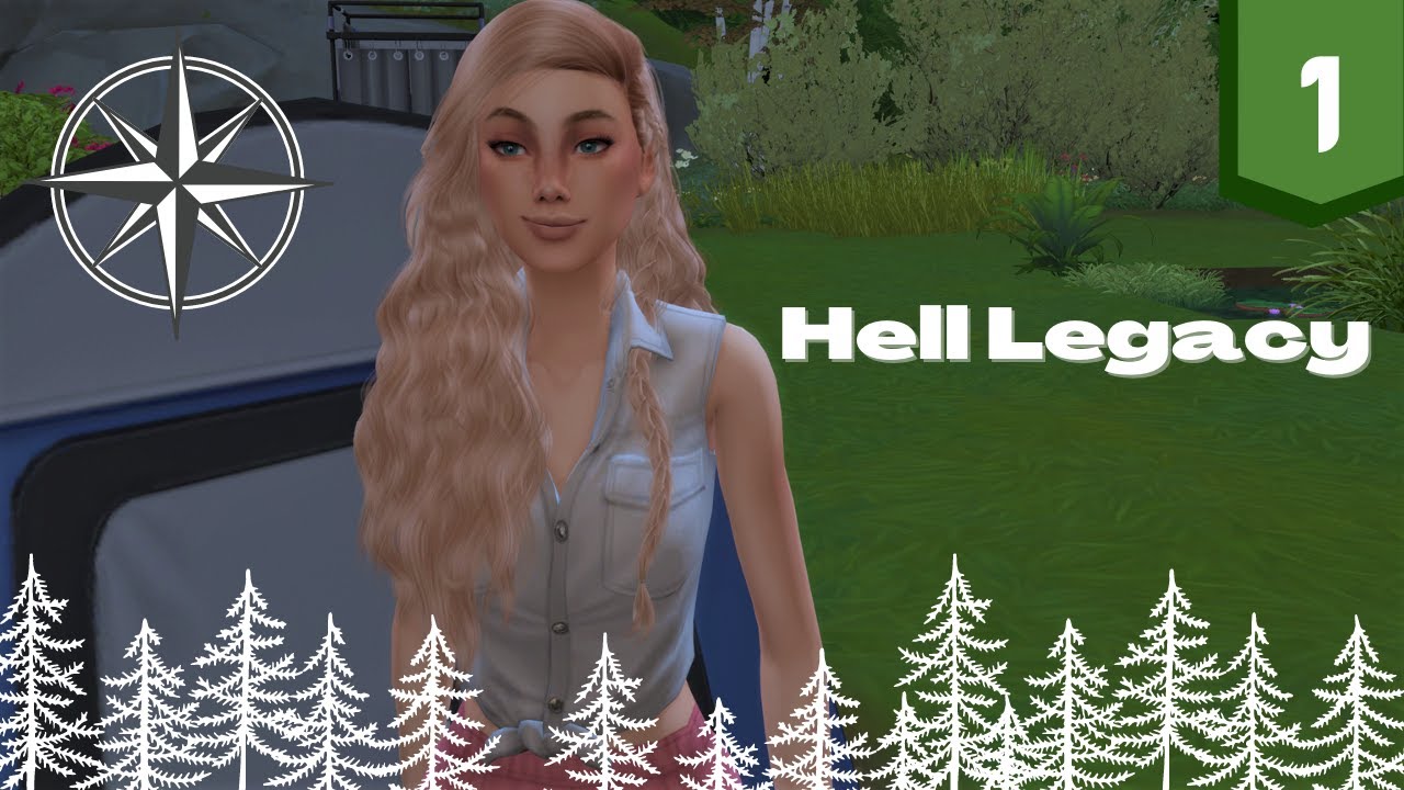 Into the woods | Sims 4 Hell Legacy EP 1 - YouTube