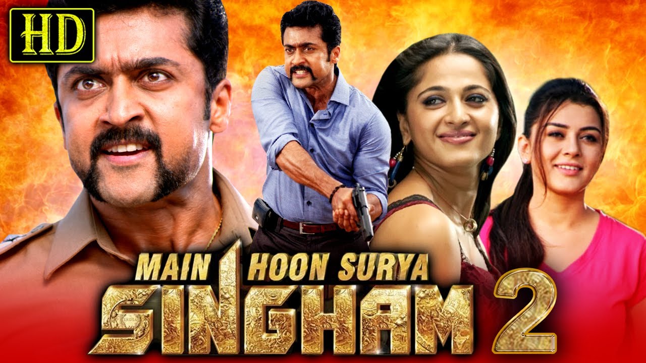 Main Hoon Surya Singham 2 (HD) Suriya's Blockbuster Hindi Dubbed Movie | Anushka Shetty, Hansika ...