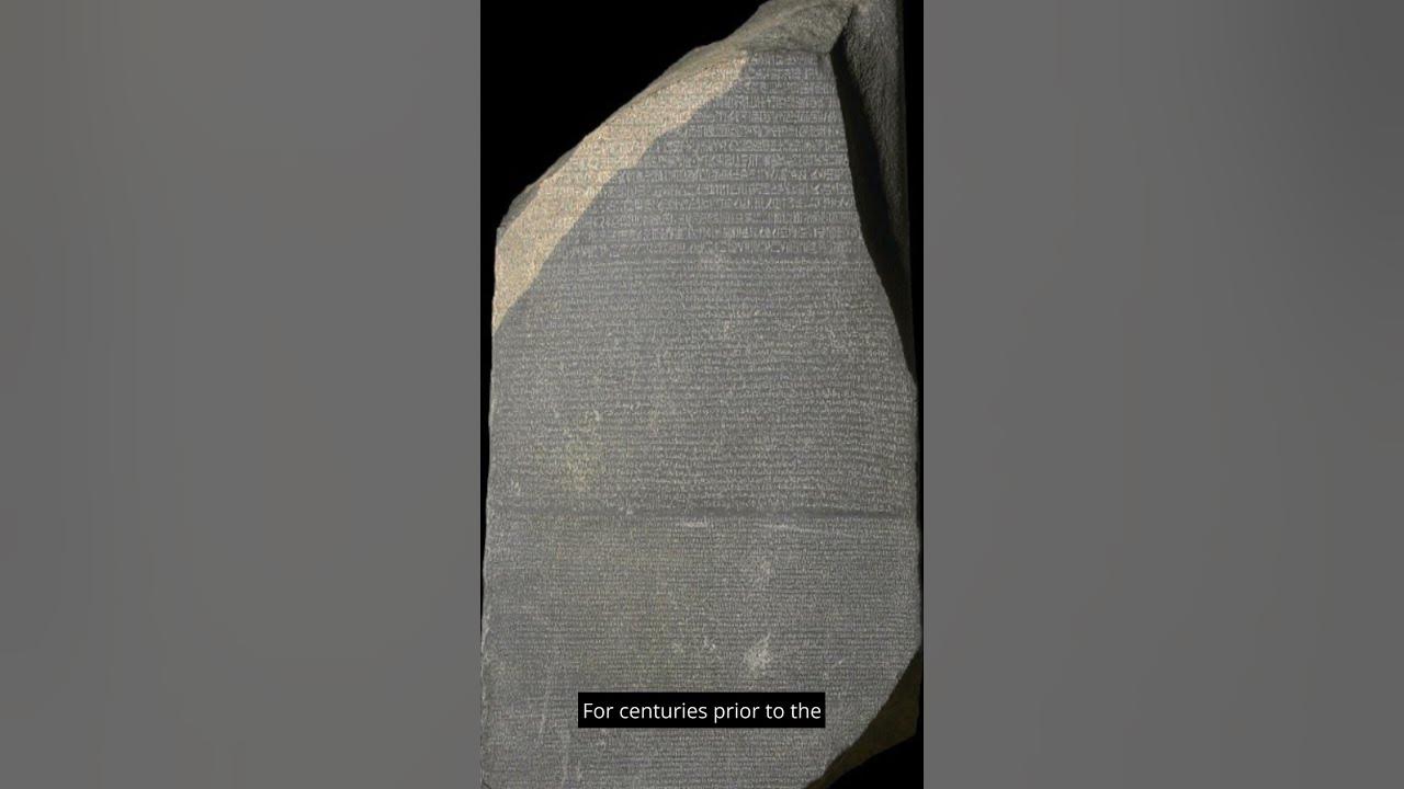 The Rosetta Stone: Mystery solved or just the tip of the iceberg? - YouTube