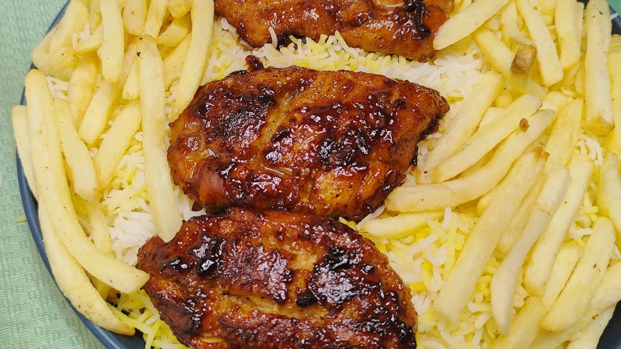 Honey chicken with grilled/ Honey chicken recipe / Easy honey chicken ...