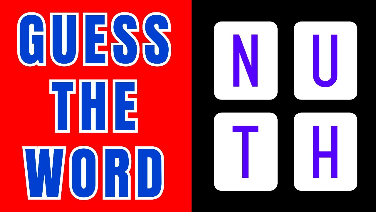 Guess The Word #6 | Scramble Word Game | Quiz Amazing - YouTube