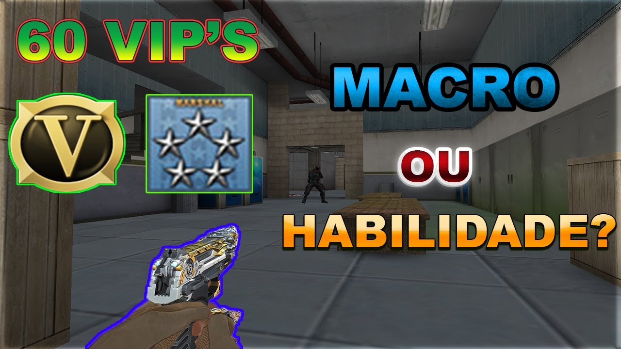 ESSE MARECHAL ESTA USANDO WALL E MACRO? l CROSSFIRE AL - YouTube