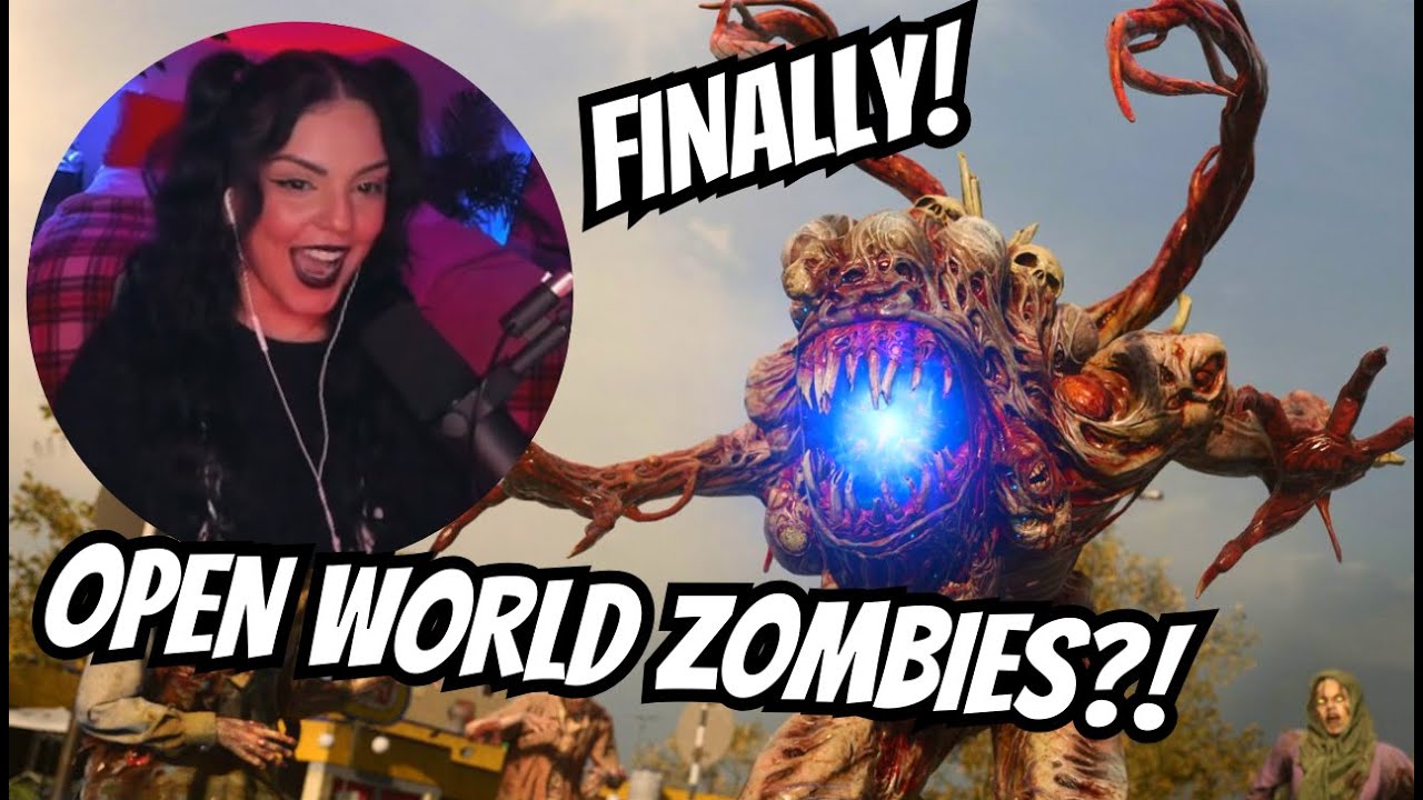 OPEN WORLD ZOMBIES?? Call Of Duty MW3 Zombies trailer reaction - YouTube