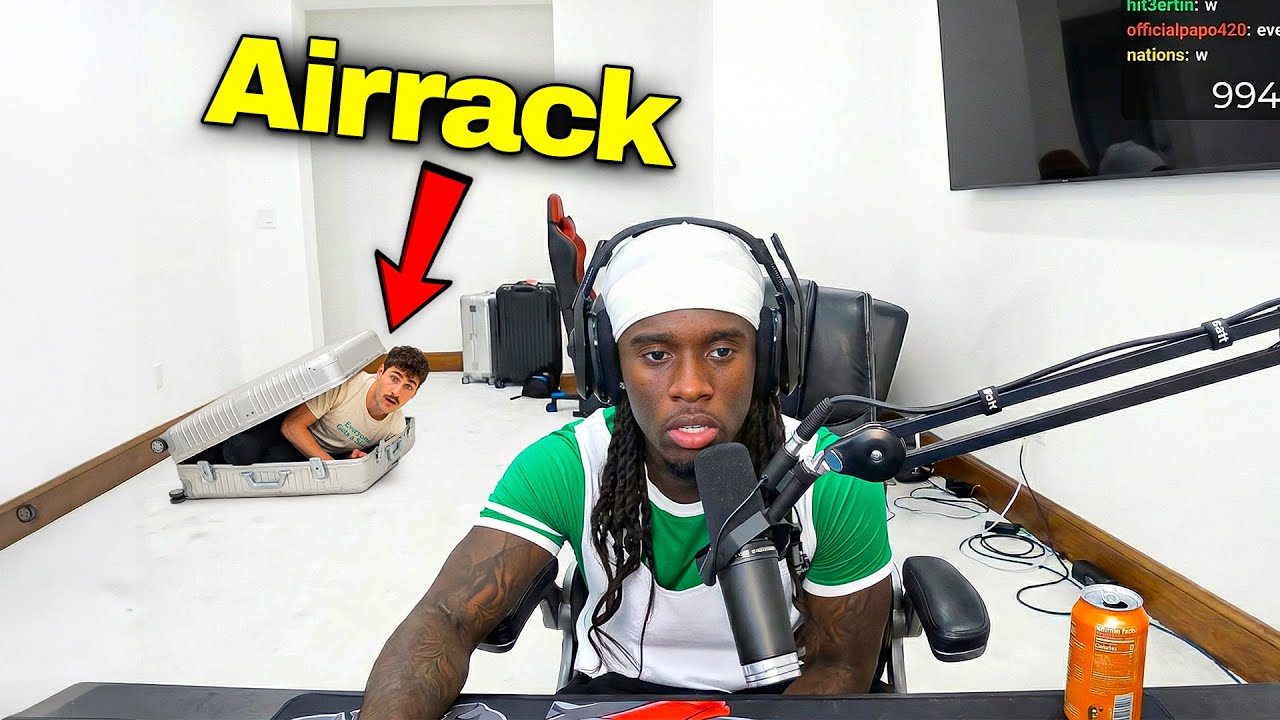 When Streamers Found Airrack Hiding… And Absolutely Lost It - YouTube