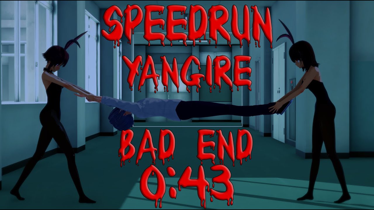 SpeedRun №32 (Saiko No Sutoka) Yangire, Extreme Normal, Bad End - YouTube