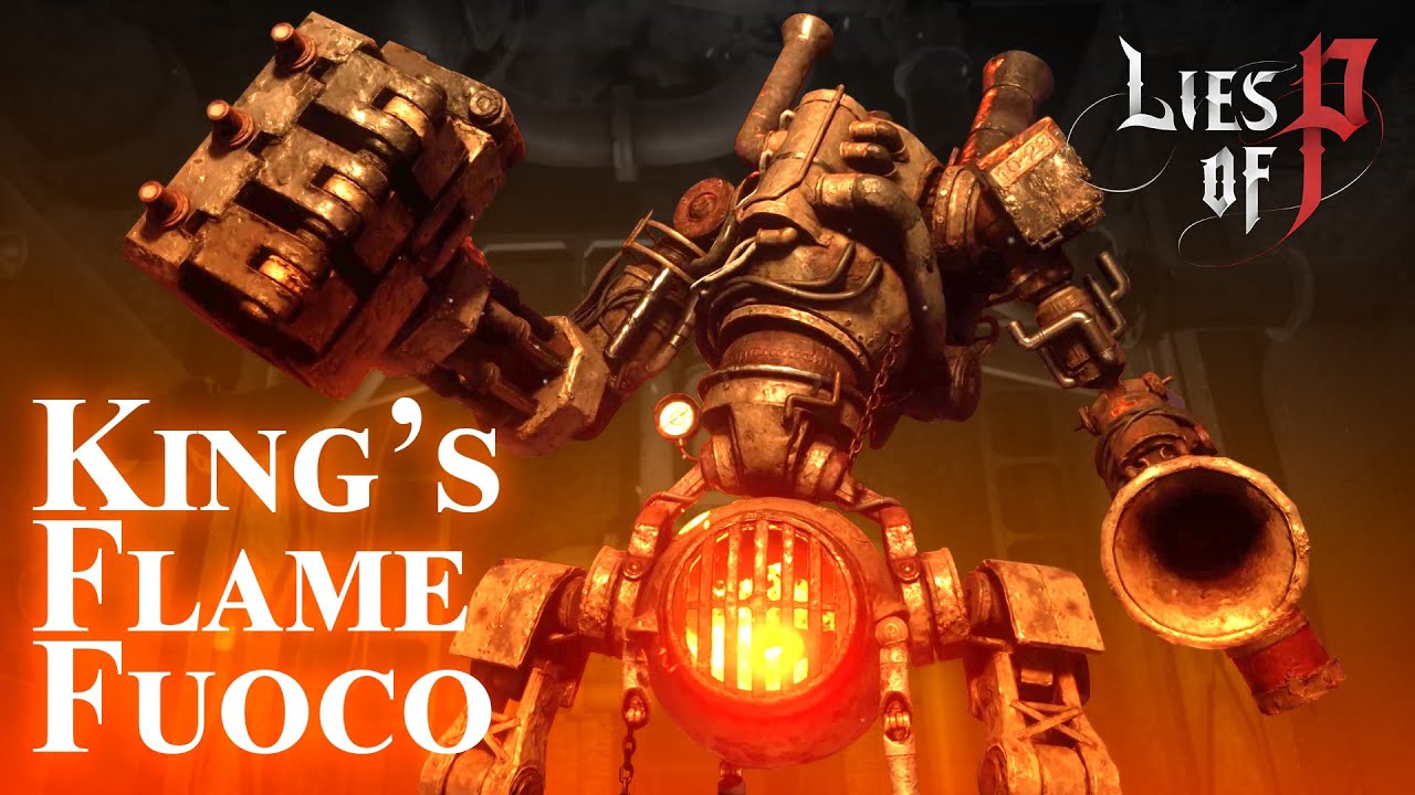 How to TANK a Boss: "King's Flame Fuoco" - Lies of P Boss fight - YouTube