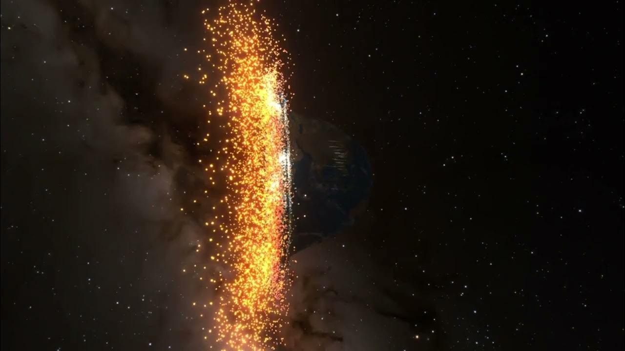 Planetary Collision In SpaceSim - Earth V.S Mars Collision Simulation - YouTube