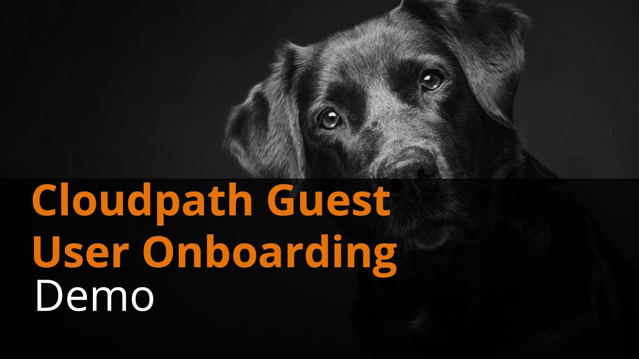 Ruckus Cloudpath Enrollment System–Guest User Onboarding - YouTube