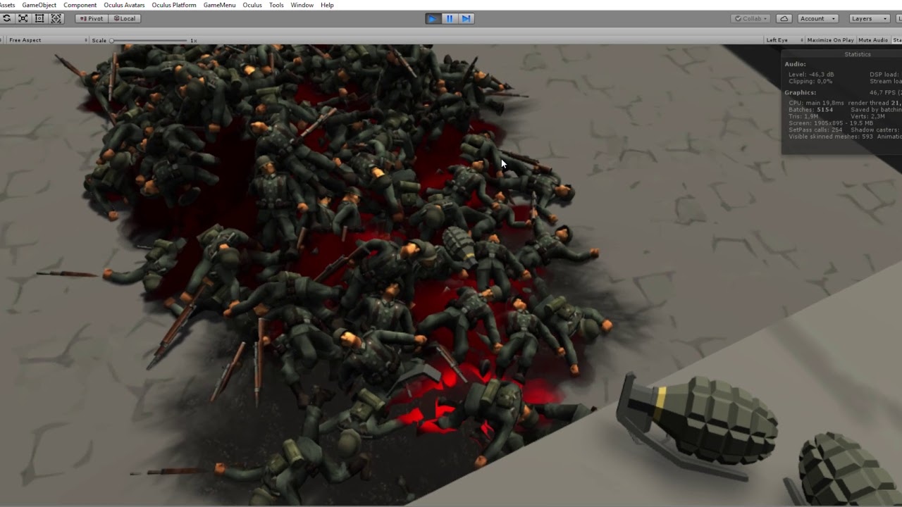 Optimizing lots of dead ragdolls - YouTube