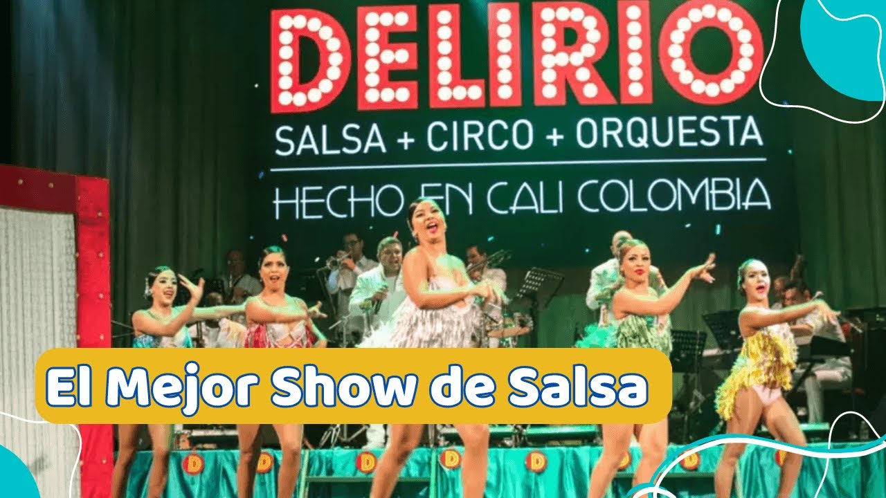 El MEJOR SHOW DE SALSA en CALI 💃🕺DELIRIO ️ Donde bailar salsa en Cali ...