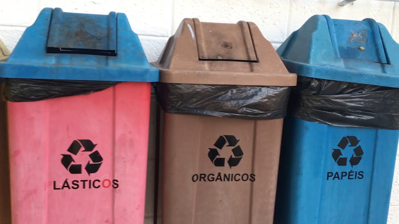 Recycling Bins - Free Stock Creative Commons Video - YouTube