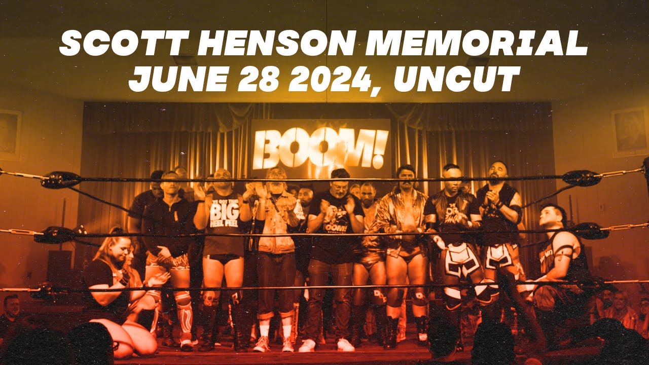 Scott Henson Memorial Tournament 2024 (Uncut, Full Show) 💥 BOOM! Pro ...