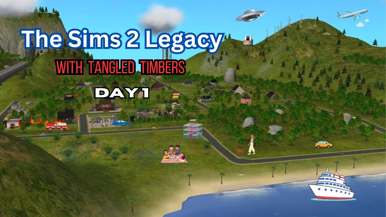 LETS CREATE HAVOC | 25TH ANNIVERSARY! SIMS 2 LEGACY | DAY 1 - YouTube