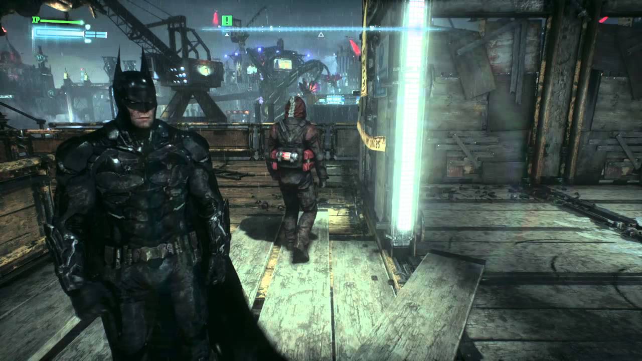 Batman Arkham Knight Fail: "The Militia Ghost?" - YouTube