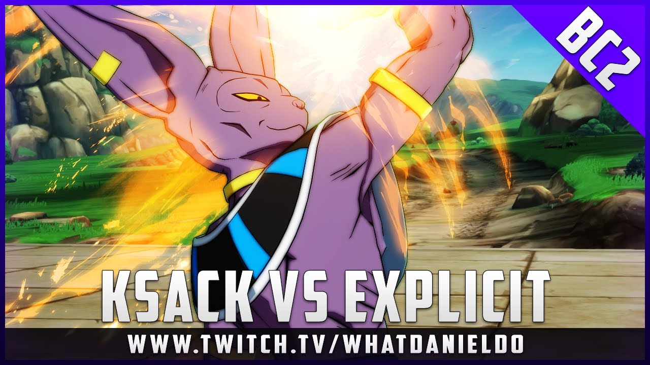 EXHIBITION | EXPLICIT VS KSACK | DRAGON BALL FIGHTERZ | BOOTCAMP 2 # ...