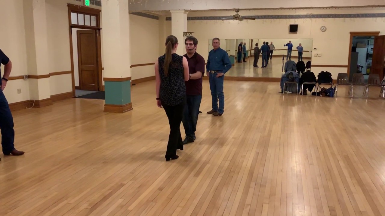 Round Dancing - Jive - Chicken Walk Demonstration - YouTube
