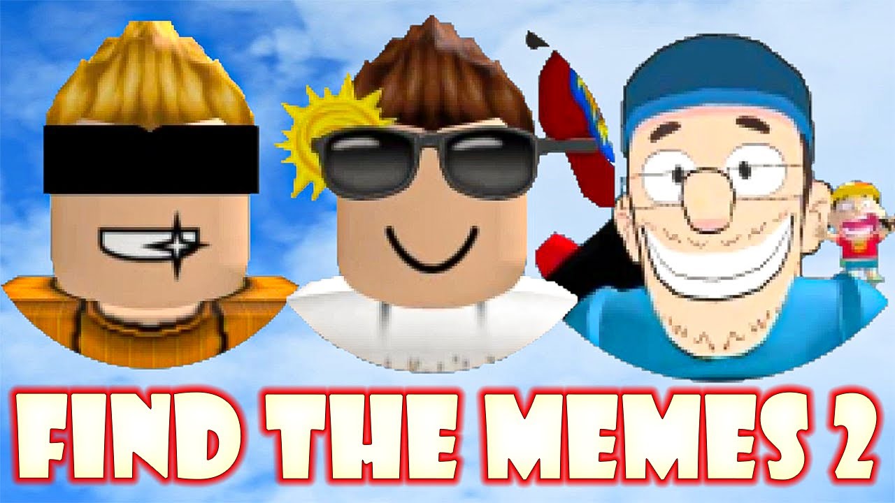 FIND the MEMES 2 *How to get ALL 15 NEW Memes* SKETCH KREEKRAFT JAMIE ...