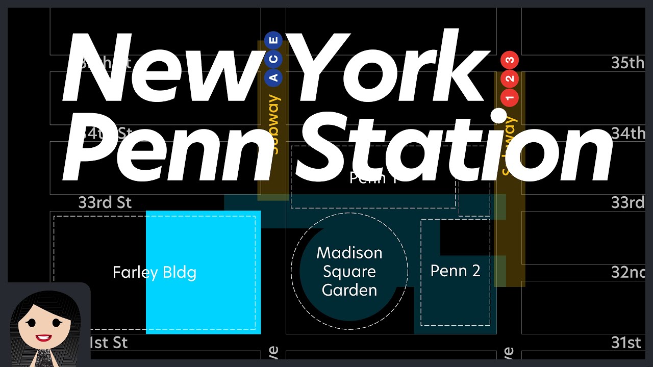 Penn Station New York - 2023 Breakdown - YouTube