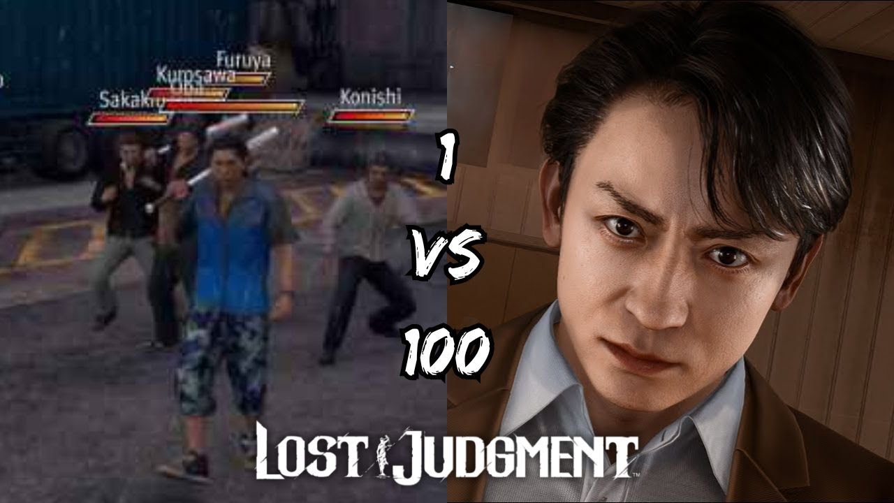 Yu Kitakata vs 100 - Lost Judgment (mod) - YouTube