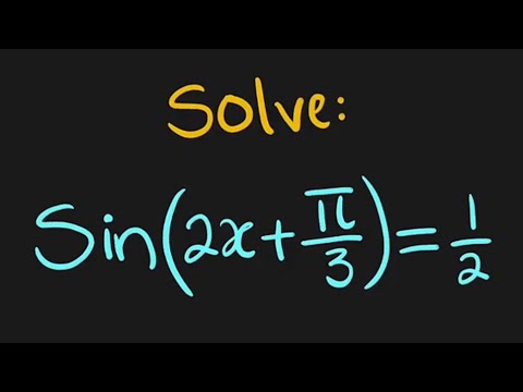 Simple Trigonometric Equation - YouTube