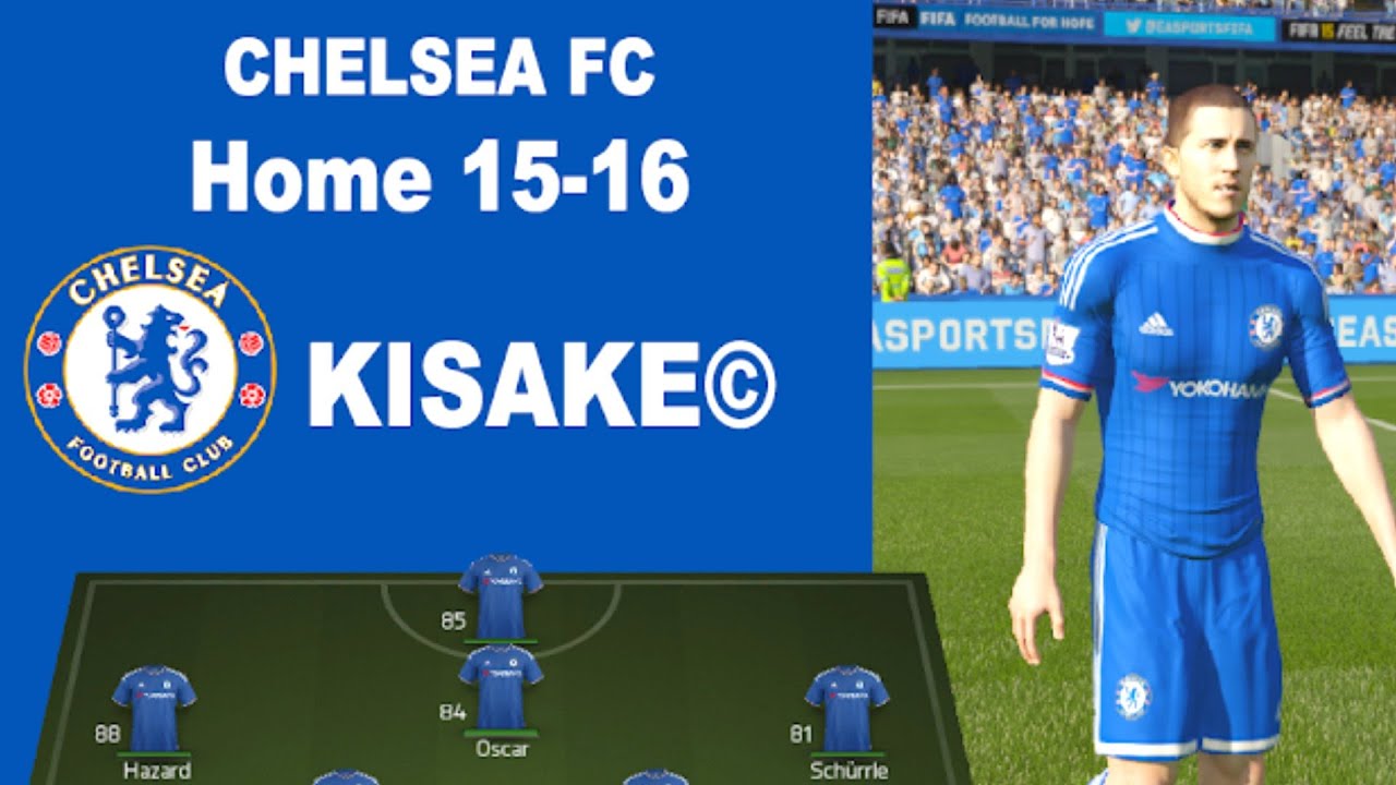 Football match in chelsea's FIFA game - YouTube