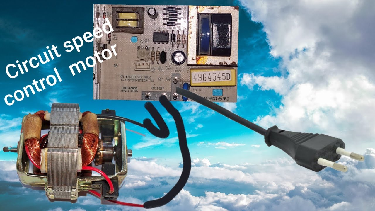 Speed control motor reviewed vacuum cleaner pcb - YouTube