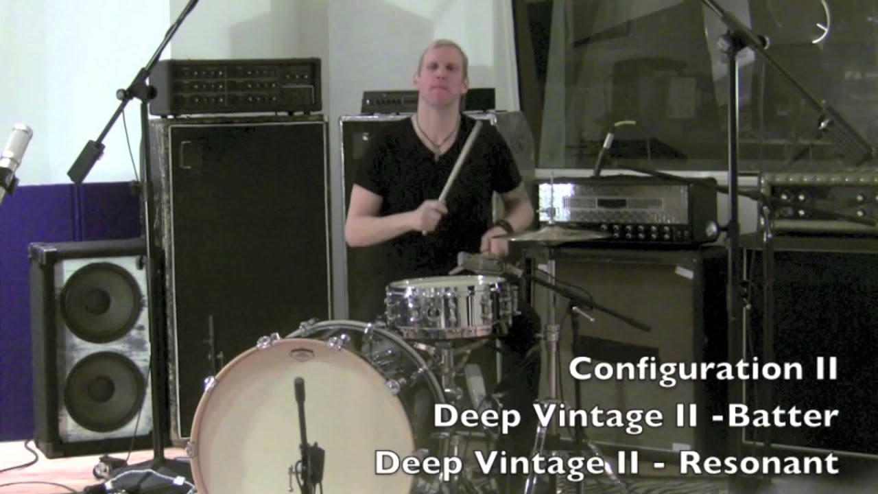 Aquarian Vintage Modern I & II Kick Drum Heads with Kent Aberle - YouTube