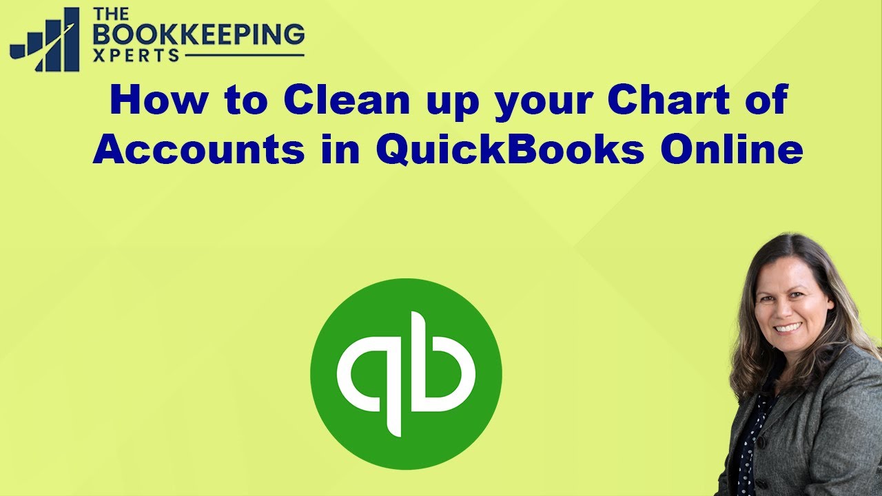 How to Clean up the Chart of Accounts in QuickBooks Online - YouTube