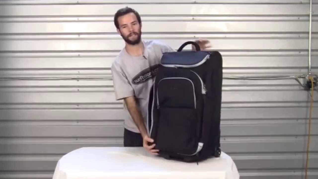 Quicksilver Fast Attack Luggage Review at Surfboards.com - YouTube