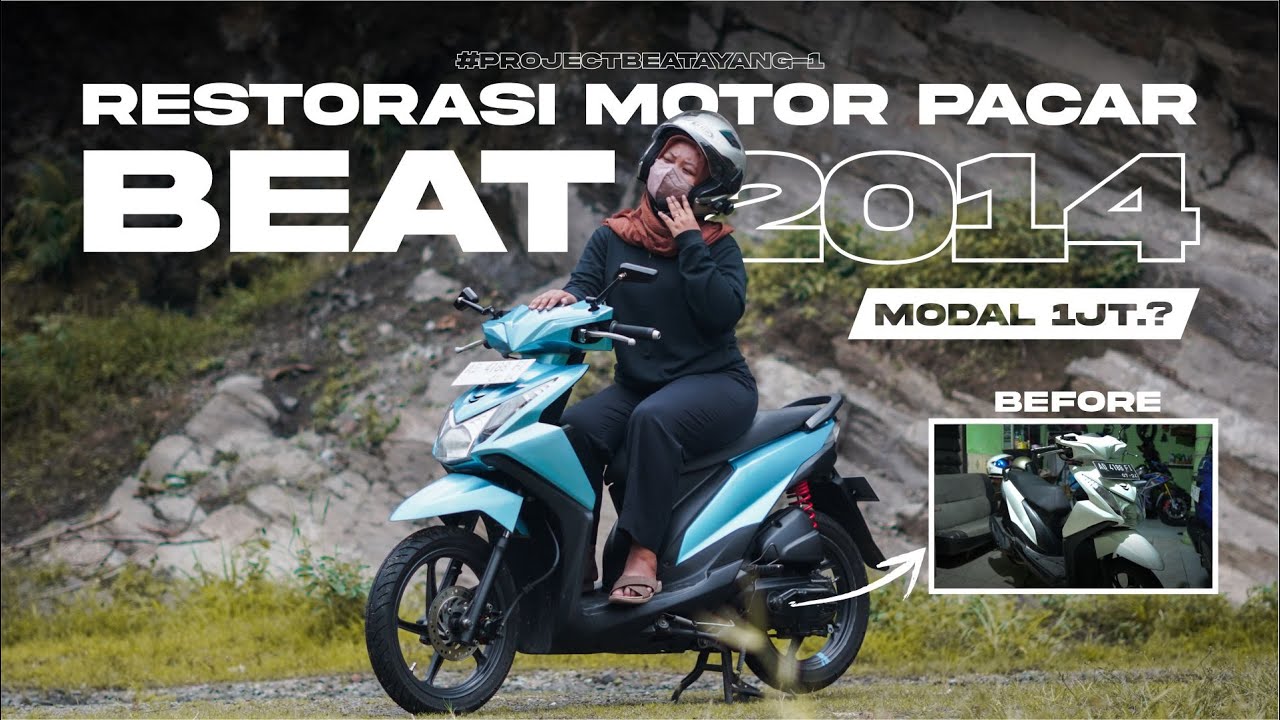 MODIFIKASI BEAT FI 2014 BUDGET PELAJAR NAKAL 😅l CUMA MODAL 1JUTAAN 😲 ...