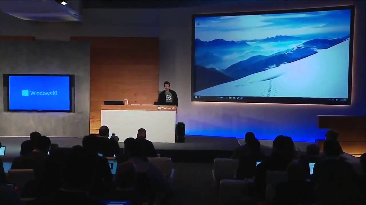 Microsoft Windows 10 Full Presentation 21.01.2015 - YouTube