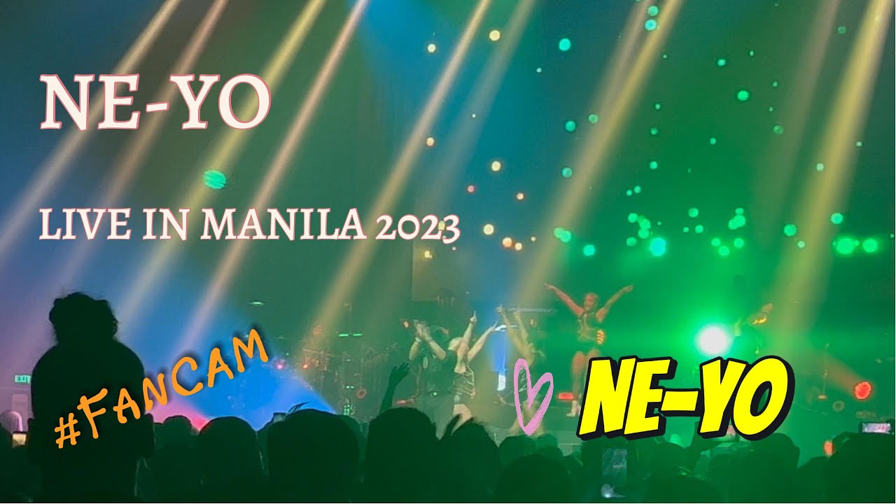 NE-YO LIVE in MANILA 2023 | Calvin Harris LET'S GO (Fan Cam) - YouTube