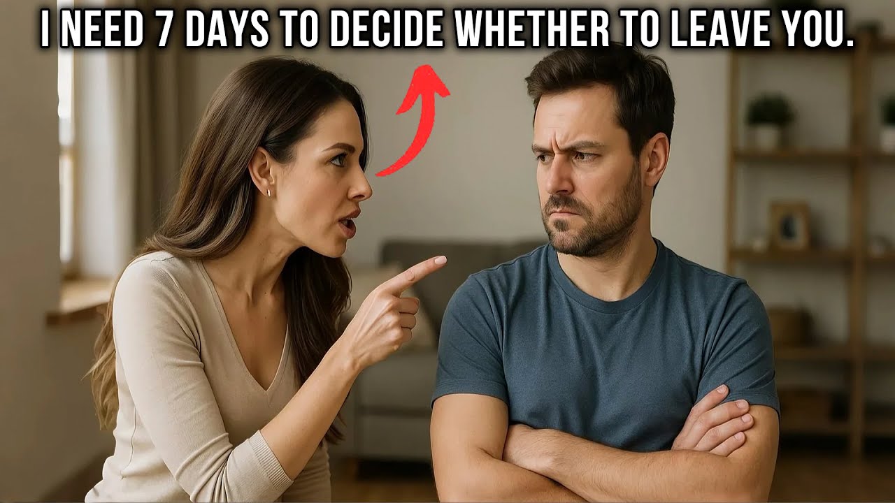 My Wife Asked for a Week to Decide If I Was Worth Keeping — I Turned ...