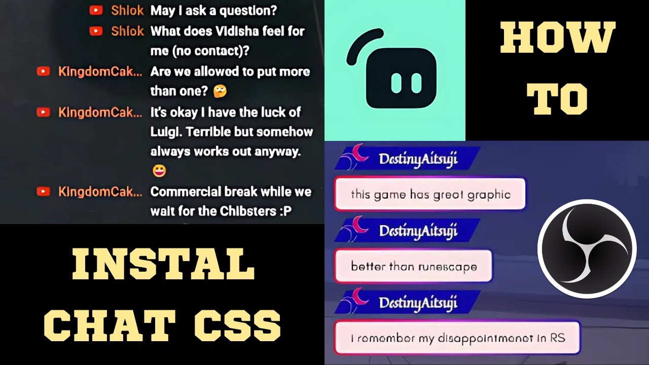 How to Install Free Chat CSS Codes on Streamlabs - YouTube