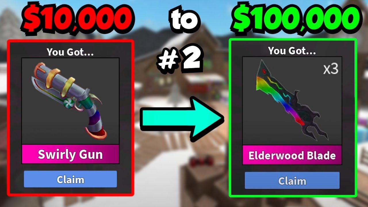 $10,000 To $100,000 Value #2 (MM2) - YouTube