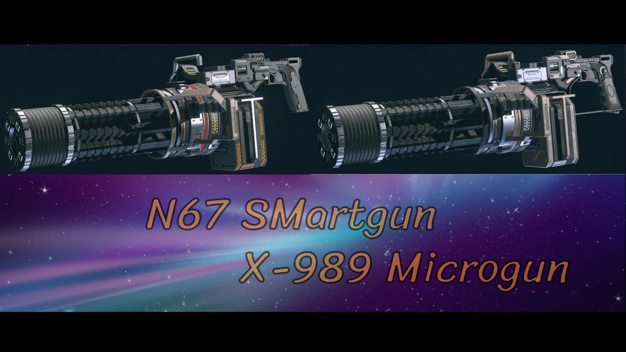 Starfield Weapons Showcase: N67 & X989 - YouTube