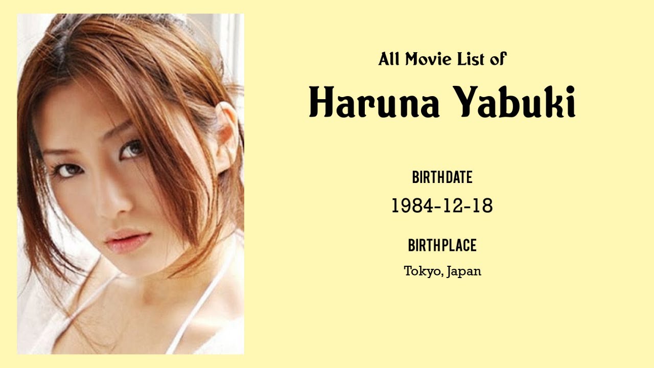 Haruna Yabuki Movies list Haruna Yabuki| Filmography of Haruna Yabuki ...