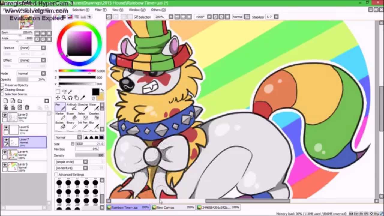 Rainbow Time Speedpaint - YouTube