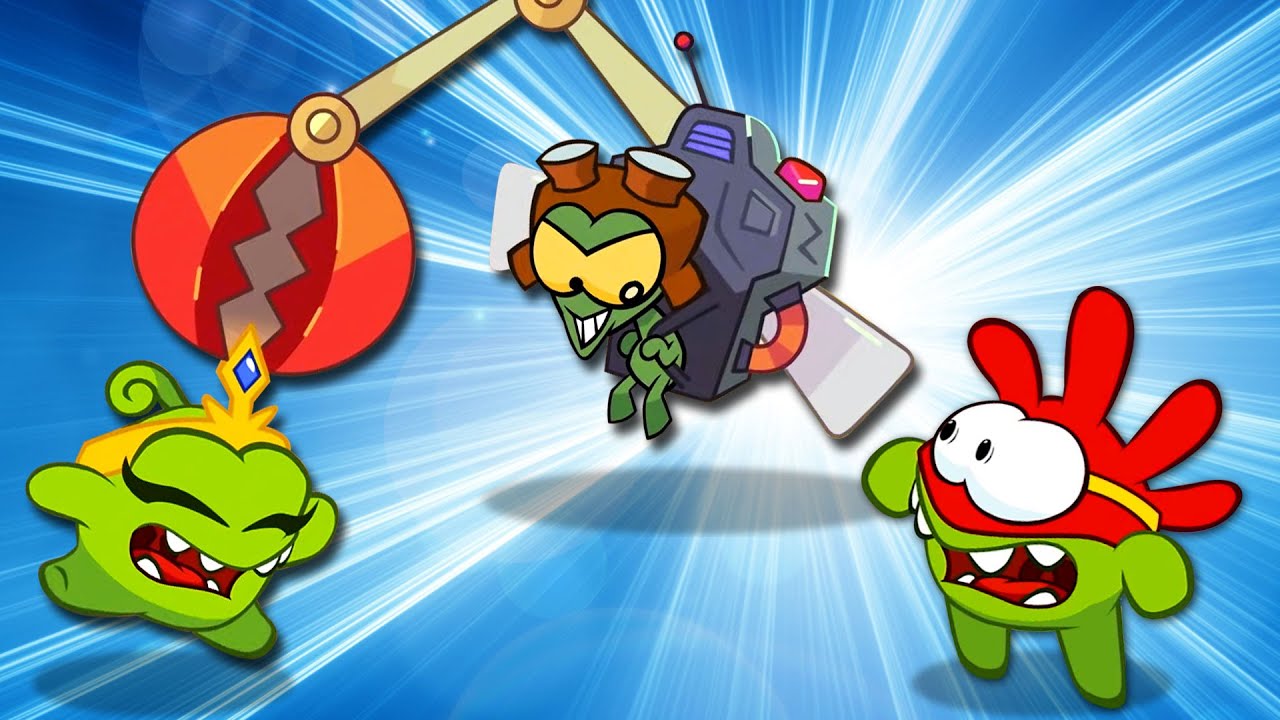 Om Nom Stories: Super-Noms Rescue Mission | Funny Cartoons For Children ...