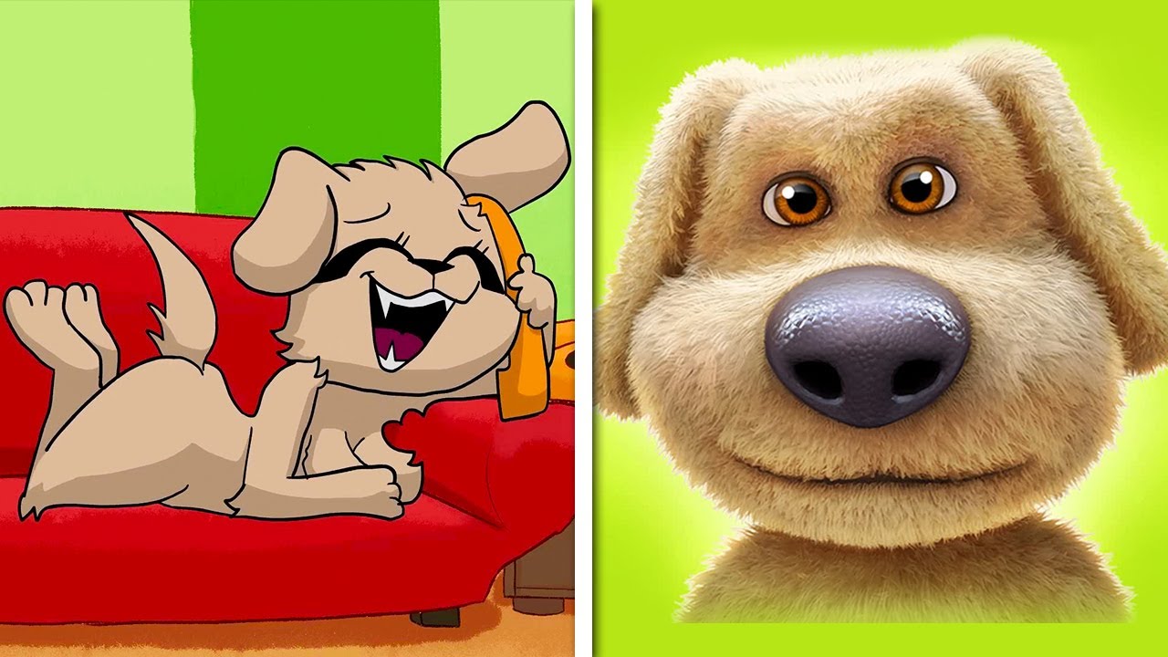 😍 Talking Bella Reacts To Other Dogs - Guess who she likes! - YouTube