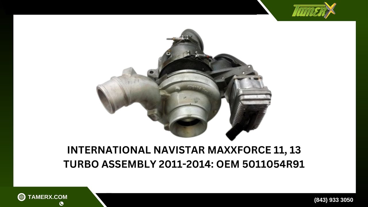 International Navistar MaxxForce 11, 13 Turbo Assembly 2011-2014: OEM ...