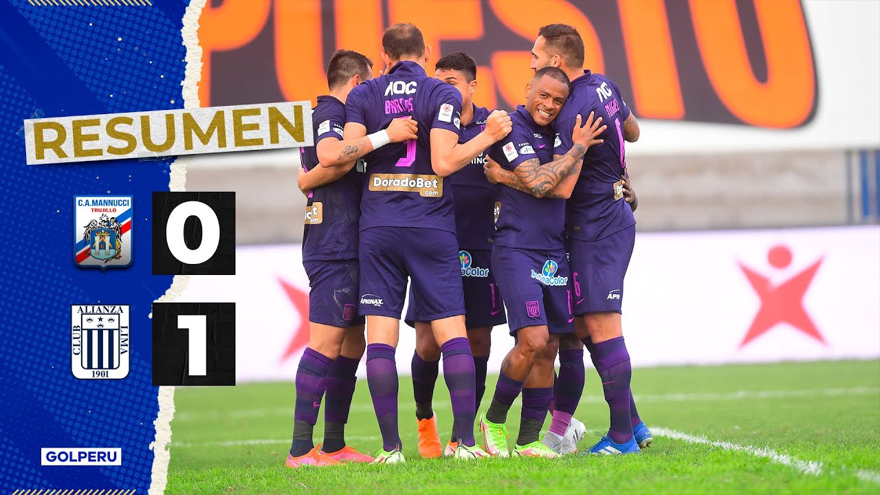 Resumen: Carlos A. Mannucci vs Alianza Lima (0-1) #LIGA1BETSSONXGOLPERU ...