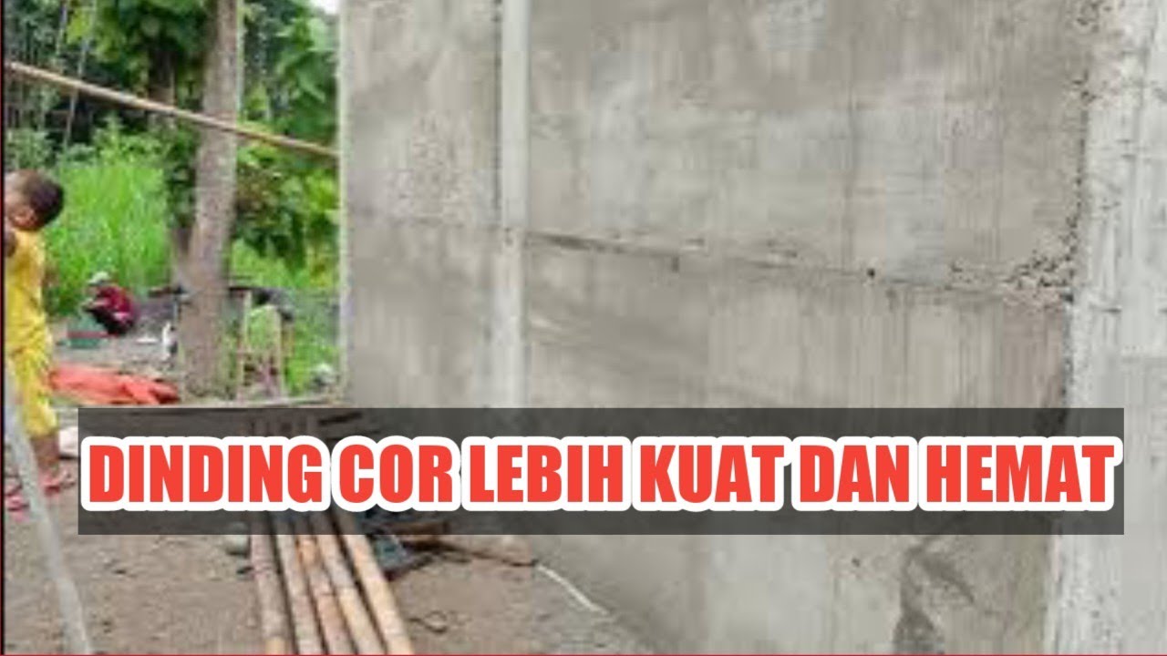 Pembuatan Rumah Dengan Dinding Cor Lebih Kuat dan Cepat Pengerjaannya # ...