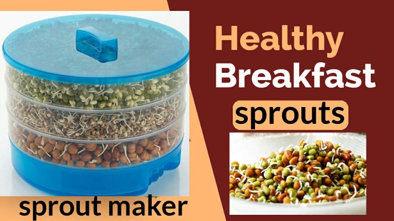 Making sprouts using sprout maker.. - YouTube