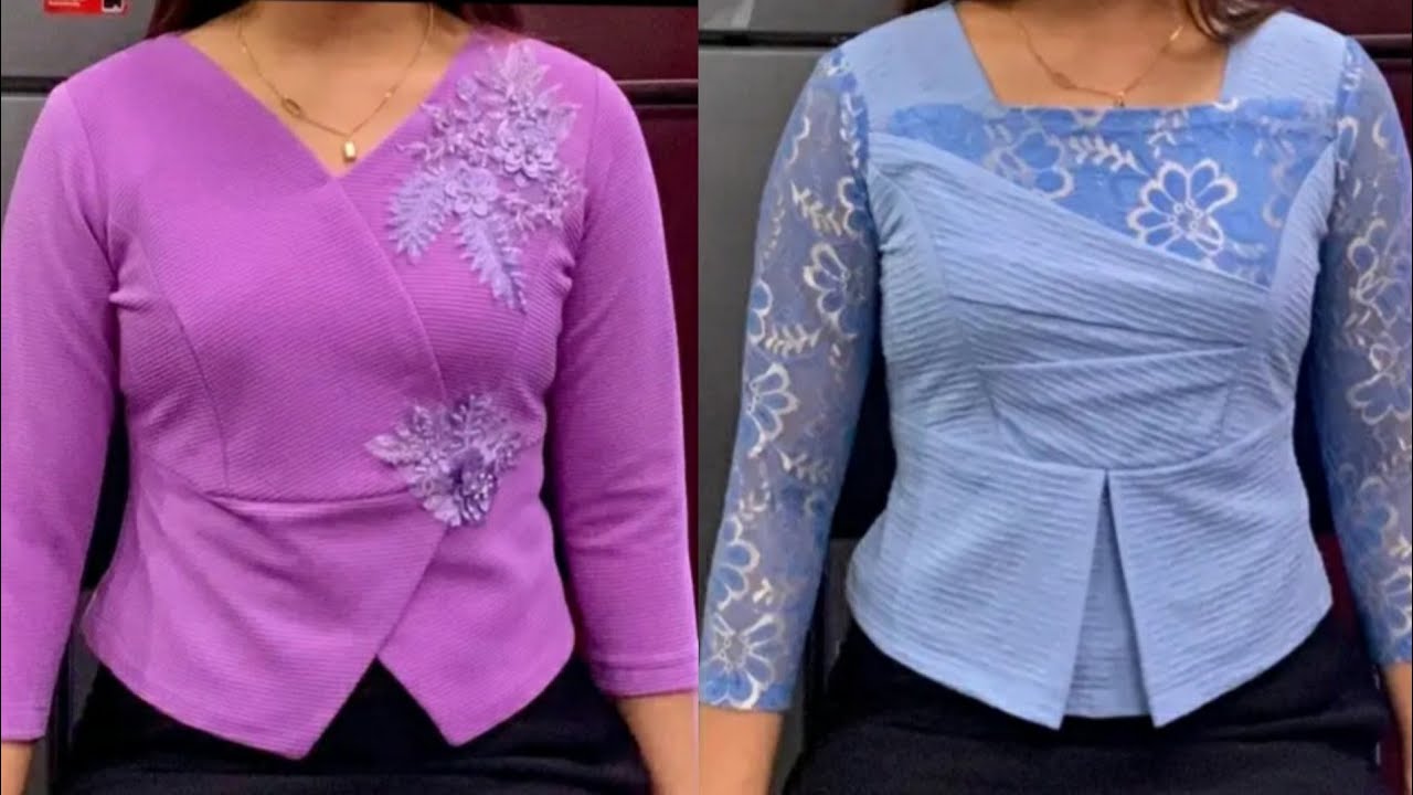 Most beautiful sunday tops design 💞 Sunday dress design 💞 Beautiful ...