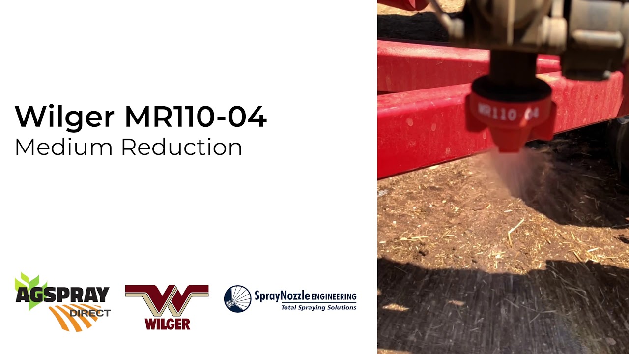 WILGER Combo-Jet® Spray Tips and Nozzles - Agriculture Sprayers - YouTube