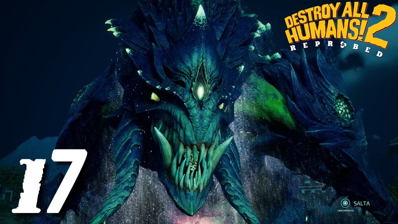 DESTROY ALL HUMANS! 2 REPROBED (ITA) - Parte 17: Battaglia Kaijū con ...