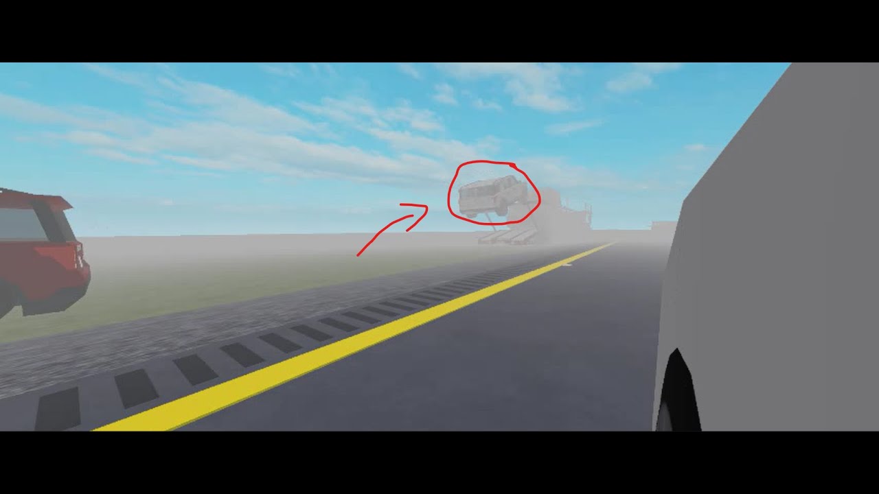 Roblox HIGHWAY PILEUP Caught ON DASHCAM! - YouTube